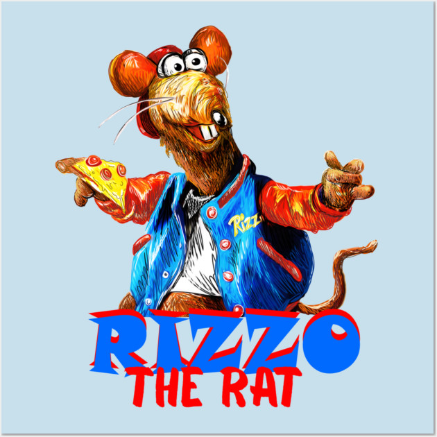 Rizzo The Rat Illustration - Muppets - Tv Shows - Posters and Art ...