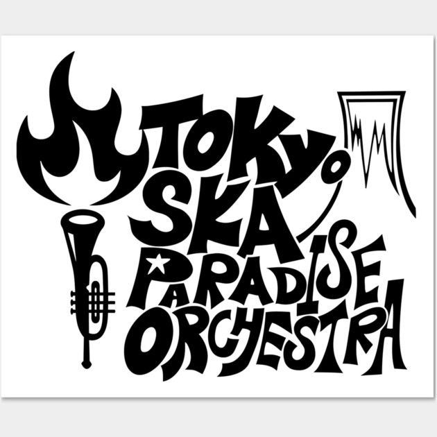 Tokyo Ska Paradise Orchestra TSPO Band Logo - Band - Posters and Art ...