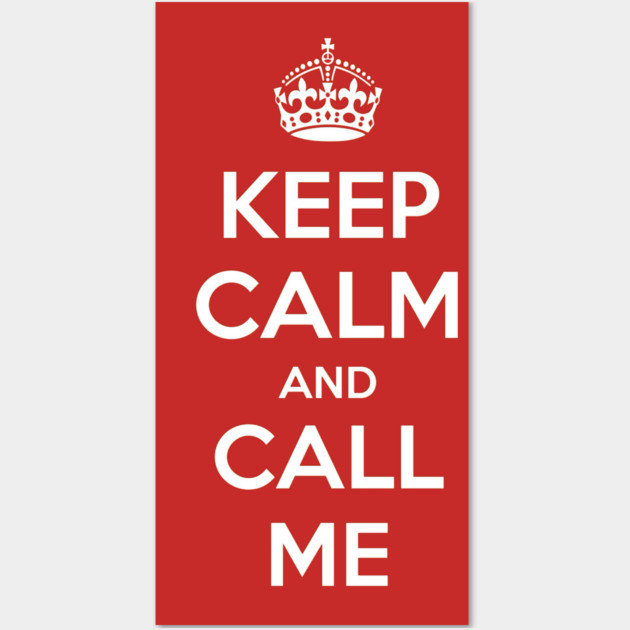 keep calm art