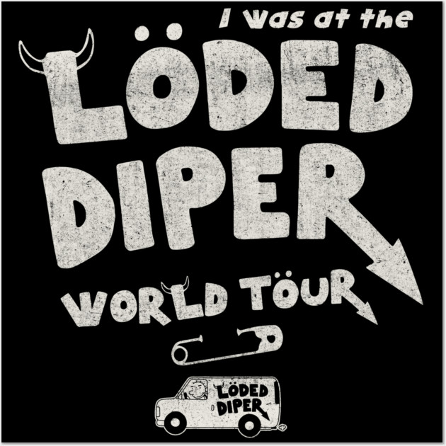 I Was At The Loded Diper World Tour - Diary Of A Wimpy Kid - Posters ...