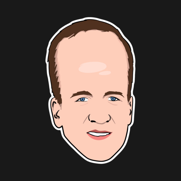 peyton manning forehead mark