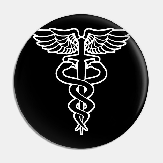 simple caduceus symbol
