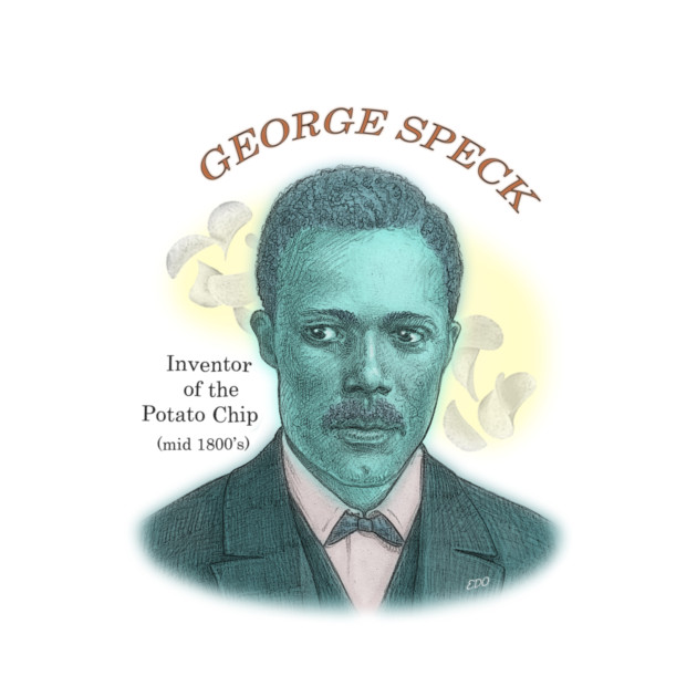 George Speck, Inventor of the Potato Chip - Inventor - Socks | TeePublic