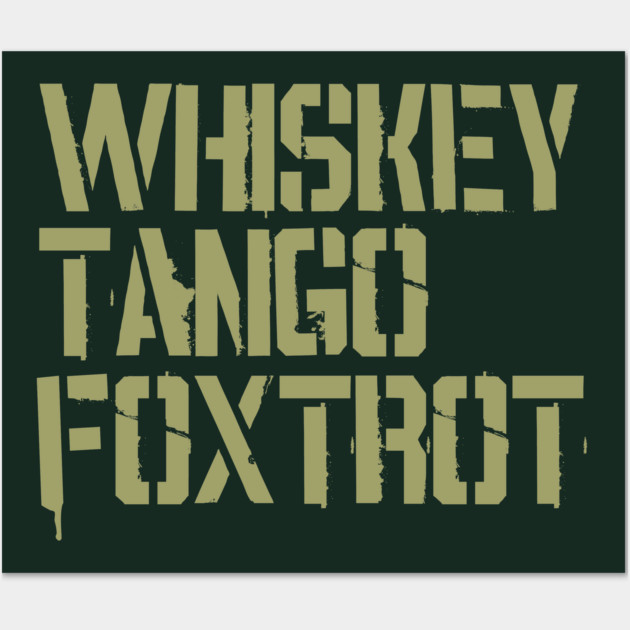 NATO Phonetic Alphabet - Whiskey, Tango, Foxtrot - Phonetics - Posters ...