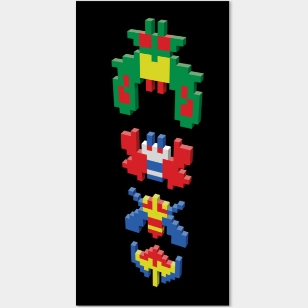 galaga alien sprites