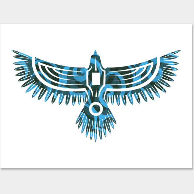 abstract eagle tattoo