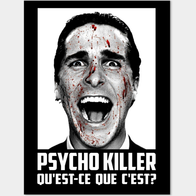 psycho killer artwork