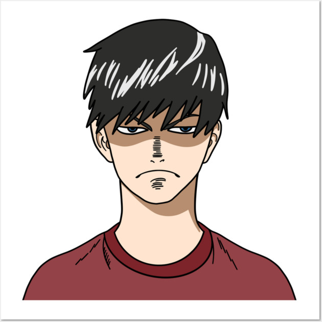 anime angry guy