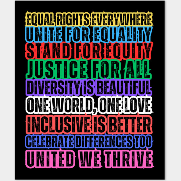 equality for all posters