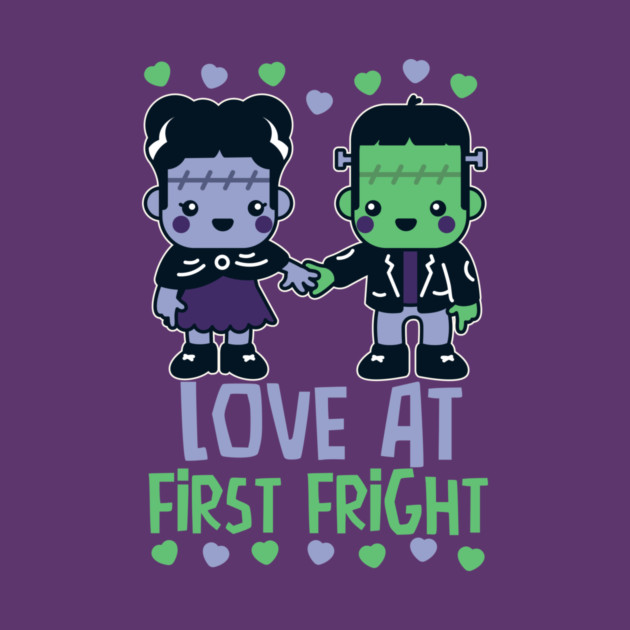 Love at First Fright Cute Frankenstein Monster and His Bride // Cute ...