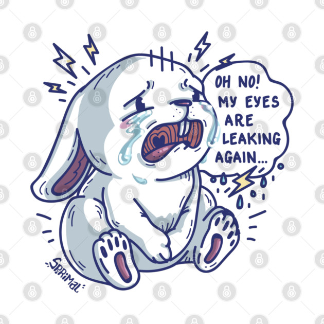 crying easter bunny captions