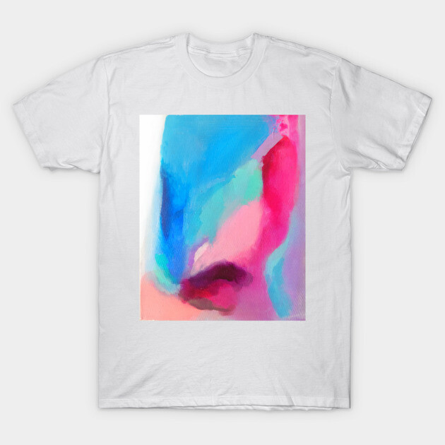 abstract art shirt women