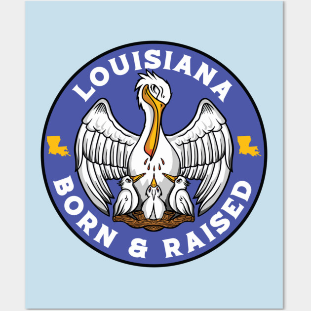 louisiana state flag printable