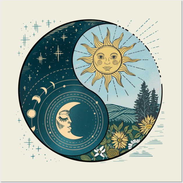 celestial moon drawing