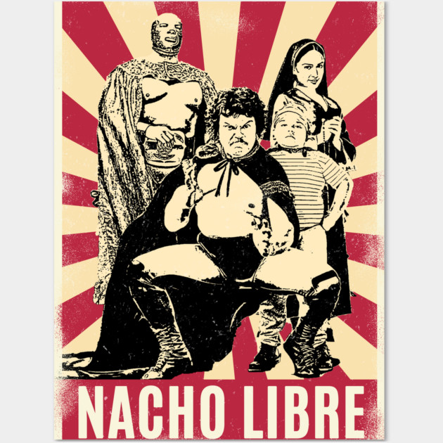 nacho libre illustrations