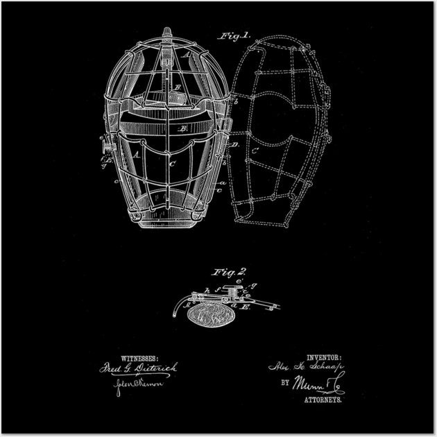 baseball catcher drawing