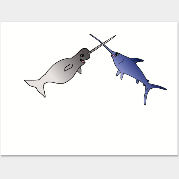 difference between narwhal and swordfish
