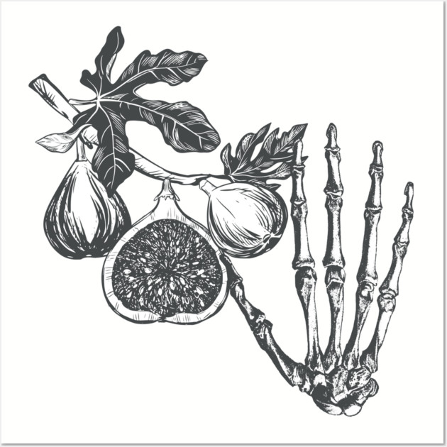 fig tree line drawing