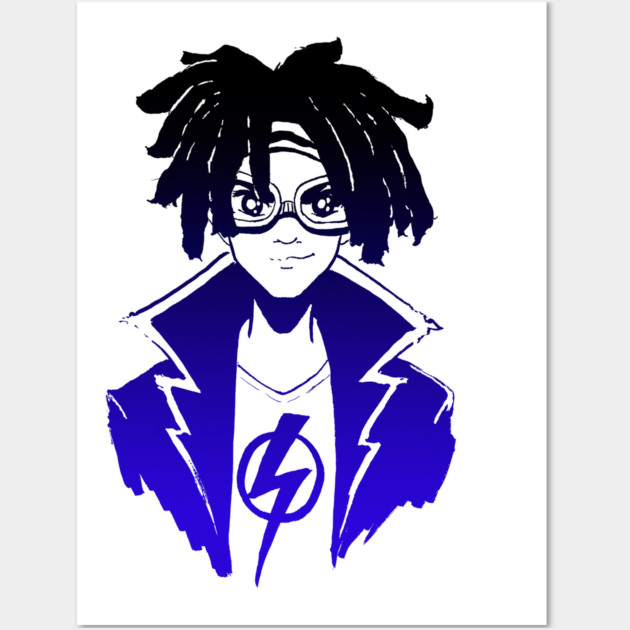 static shock drawing