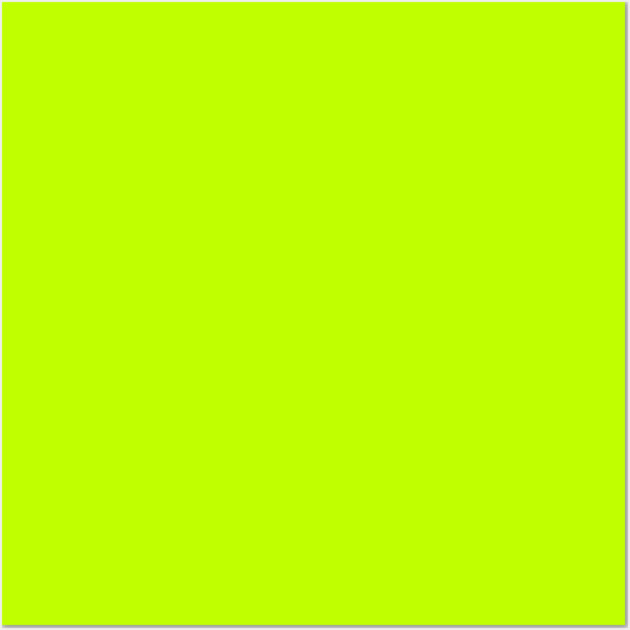 solid neon yellow
