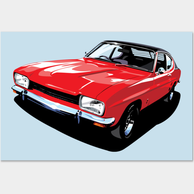 red capri car