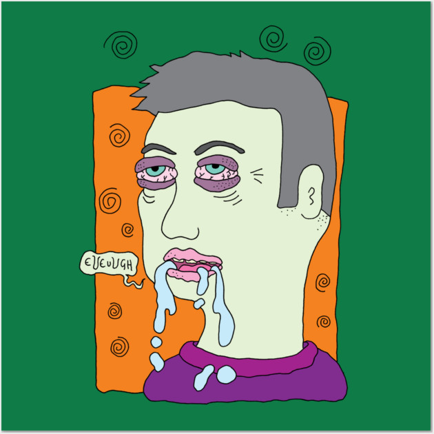 PRE-VOMIT EXCESSIVE DROOLING (SELF-PORTRAIT OF THE ARTIST) - Saliva ...