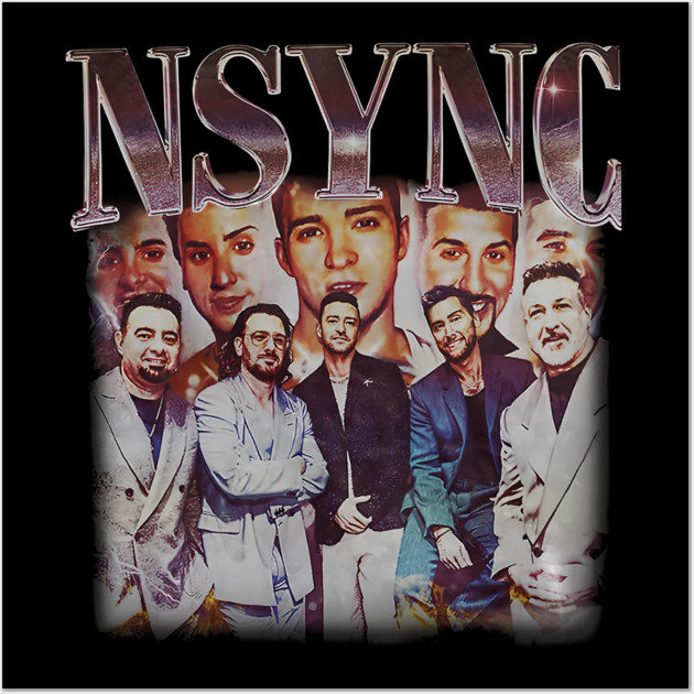 nsync wall poster