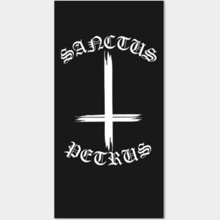 upside down cross poster