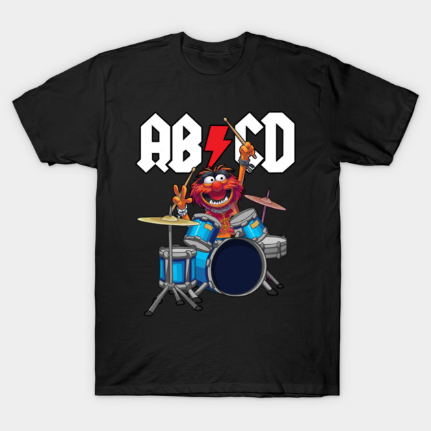 animal muppets drums t shirt