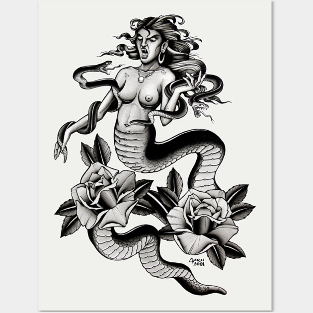 half snake half human being