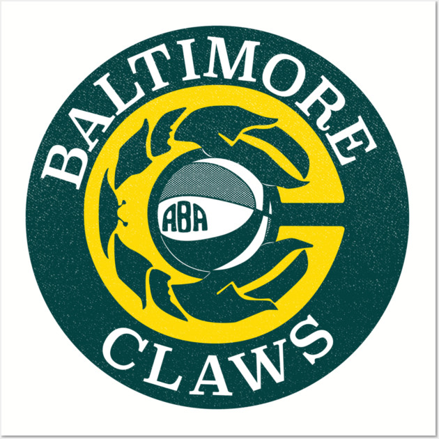 Short-lived Baltimore Claws ABA Basketball 1975 - Baltimore - Posters ...
