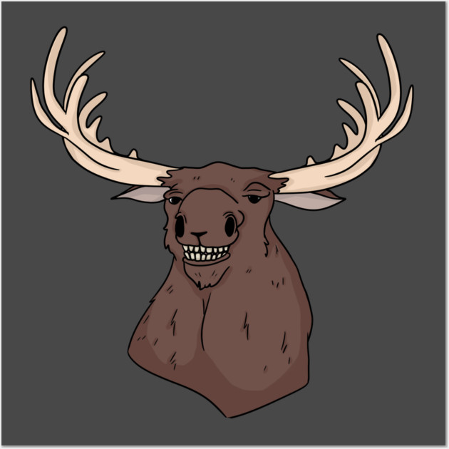 stupid looking moose