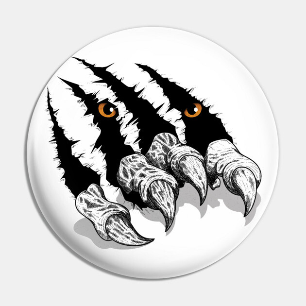 tiger scratch sticker