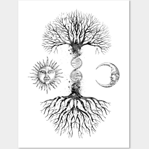dna tree drawing