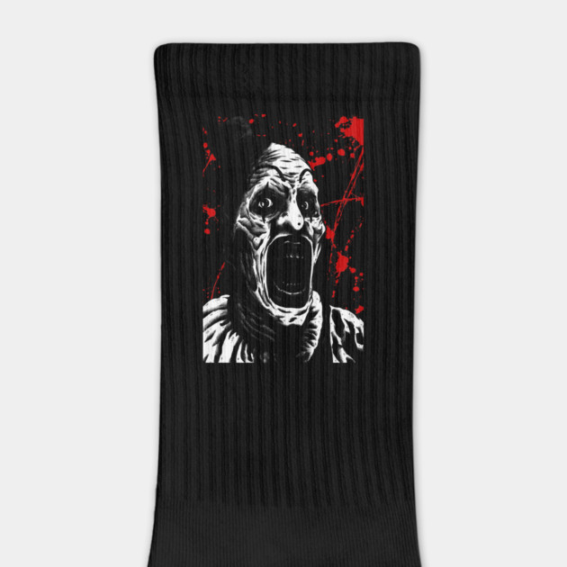 Art the clown terrifier slasher horror movies - Art The Clown - Socks ...