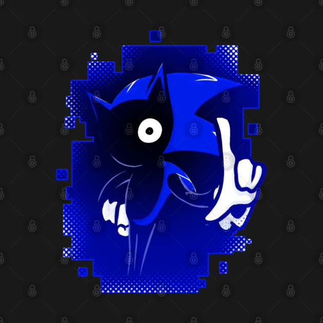 FNF SONIC EXE CYCLOPS.ISO - Cyclops Sonic - T-Shirt | TeePublic