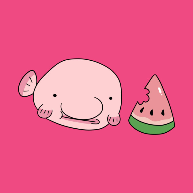 blobfish eating