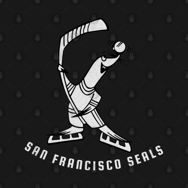 Retro San Francisco Seals Hockey - San Francisco - T-Shirt | TeePublic