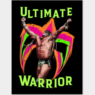 ultimate warrior wall art