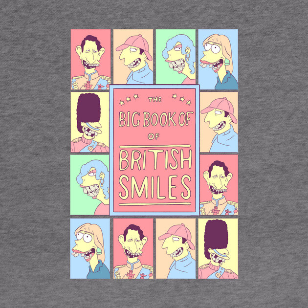 british teeth simpsons