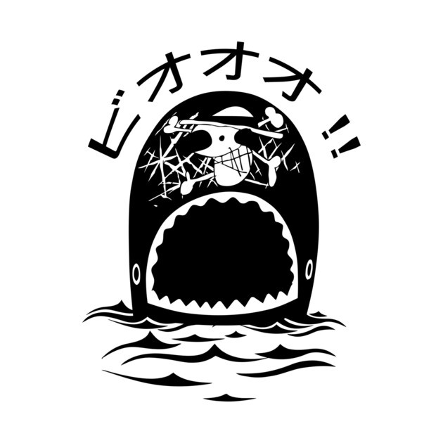 Laboon one piece pirate - Anime - T-Shirt | TeePublic