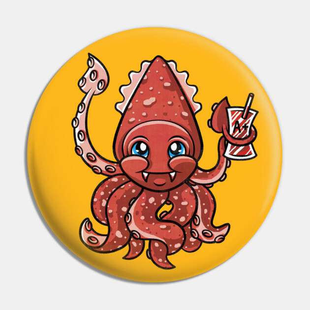 vampire octopus cartoon