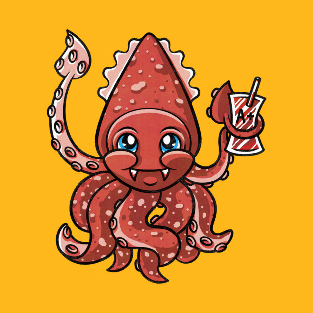 vampire squid clipart