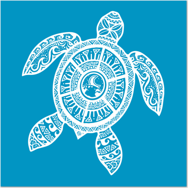 polynesian art turtle