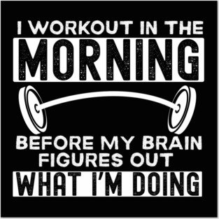 funny exercise posters