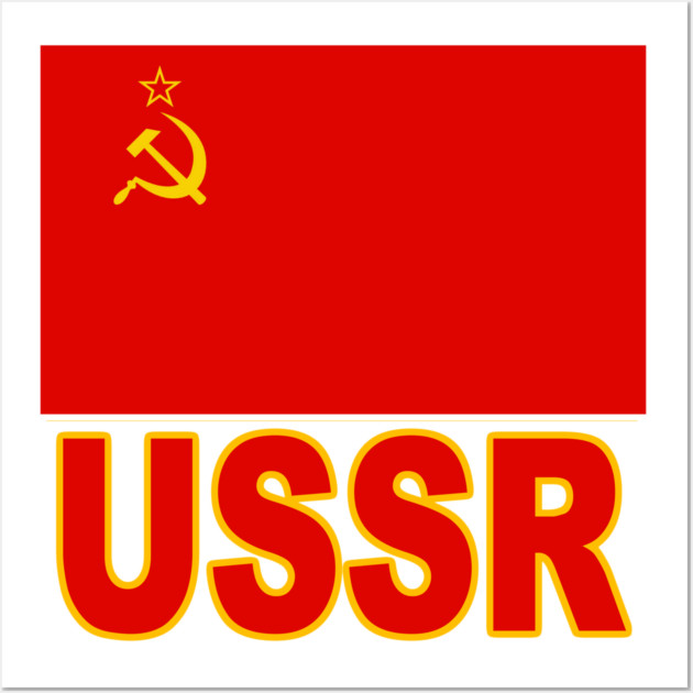 white soviet flag