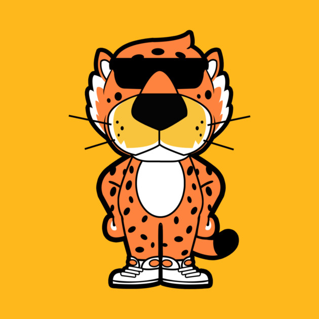 Chester Cheetah Chibi - Chester Cheetah - T-Shirt | TeePublic