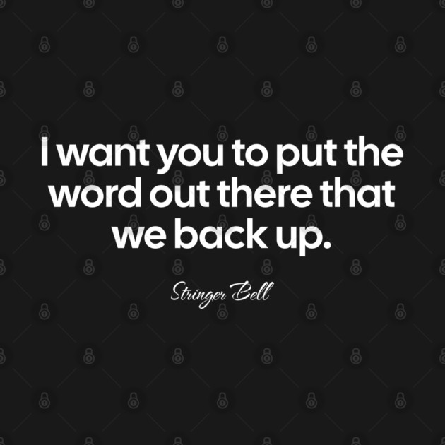 idris elba the wire we back up