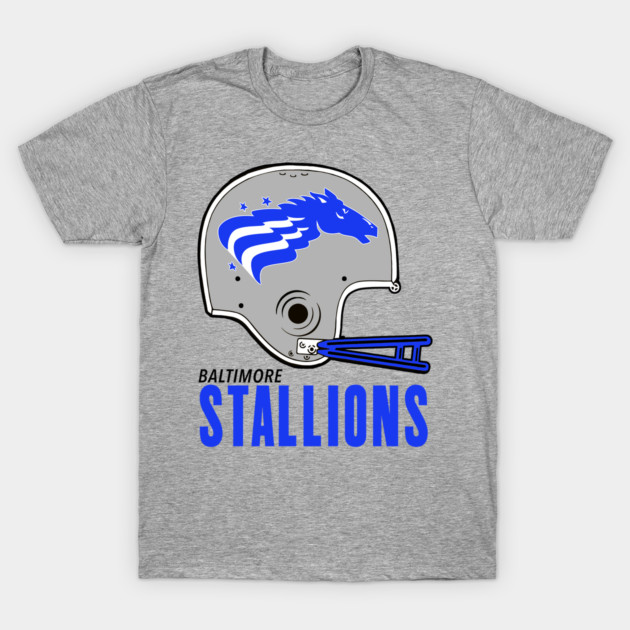 Defunct Baltimore Stallions Football Helmet - Football - T-Shirt ...