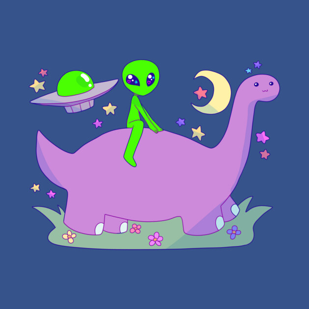 alien dinosaur planet